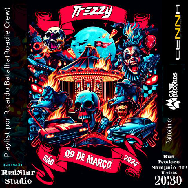 Trezzy celebra dez anos com show no Red Star Studio || ARENA HEAVY ...
